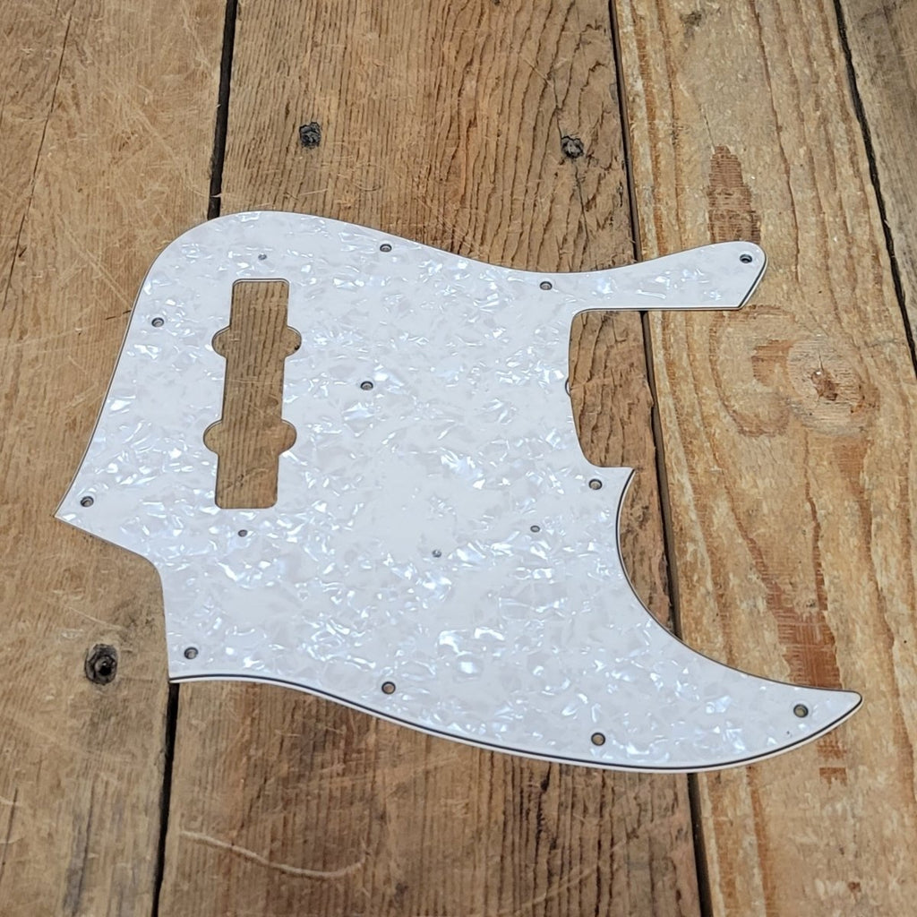 Chandler Jazz Bass Pickguard Mother of Pearl Repro Fender Jazz Bass JB ...