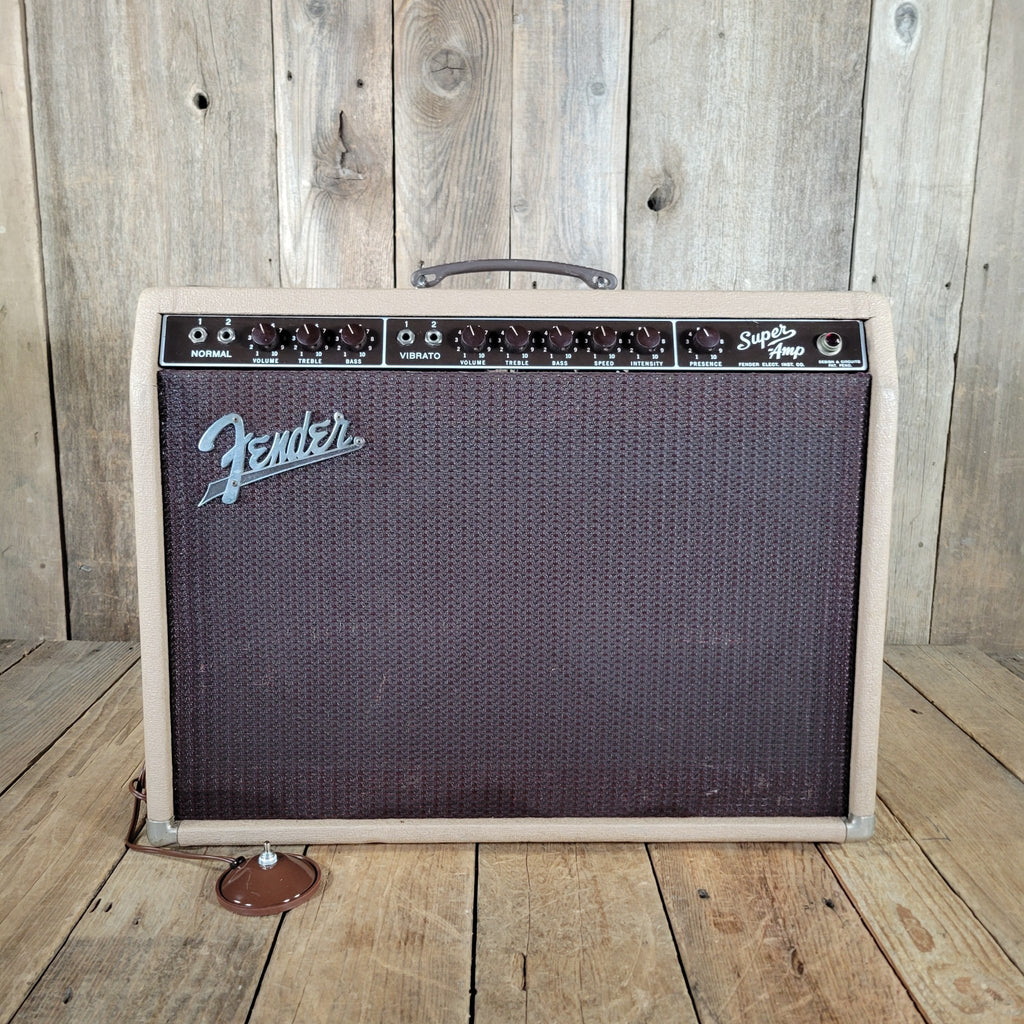 Fender Super Amp 6G4 November 1960 "Pink" Brown Tolex 1960 – Mahar's ...