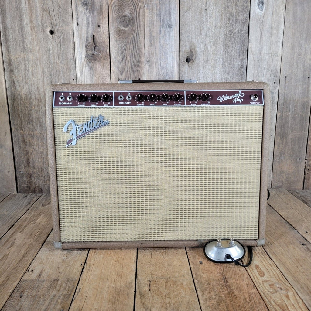 Fender Vibroverb Reissue 2x10 Combo Amp 1990 – Brown Tolex – Mahar's ...