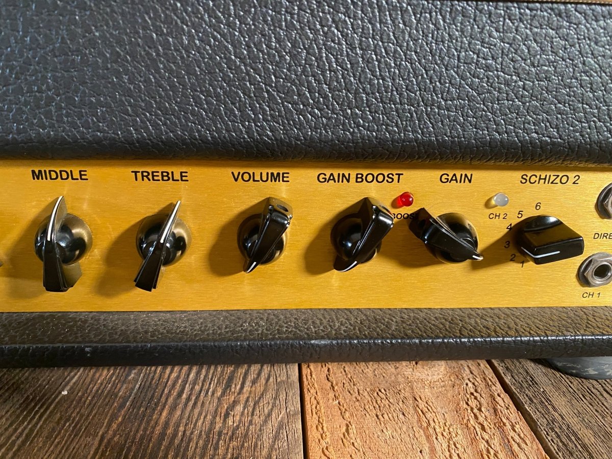 SOLD - Bogner Caveman "Mojo" Amp Head Artist Prototype – Mahar's ...